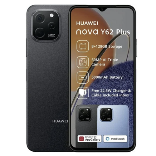 Huawei Nova Y62 Plus 8GB RAM 128GB ROM - Dual SIM – Smartphone Shop ...